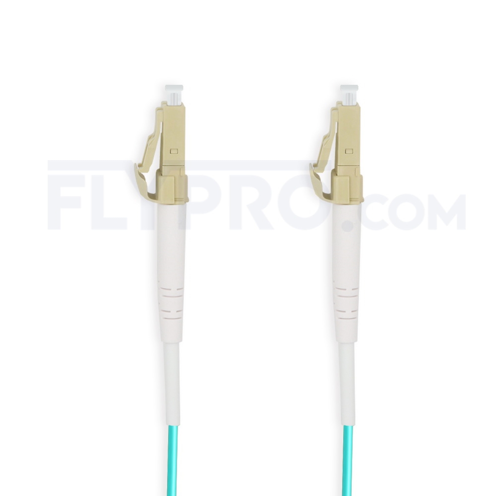 OM3 10Gb 50/125 Multimode,OM3 50/125 LC-LC Multimode Fiber Optic Cable Duplex 1m (3ft) - Aqua ...