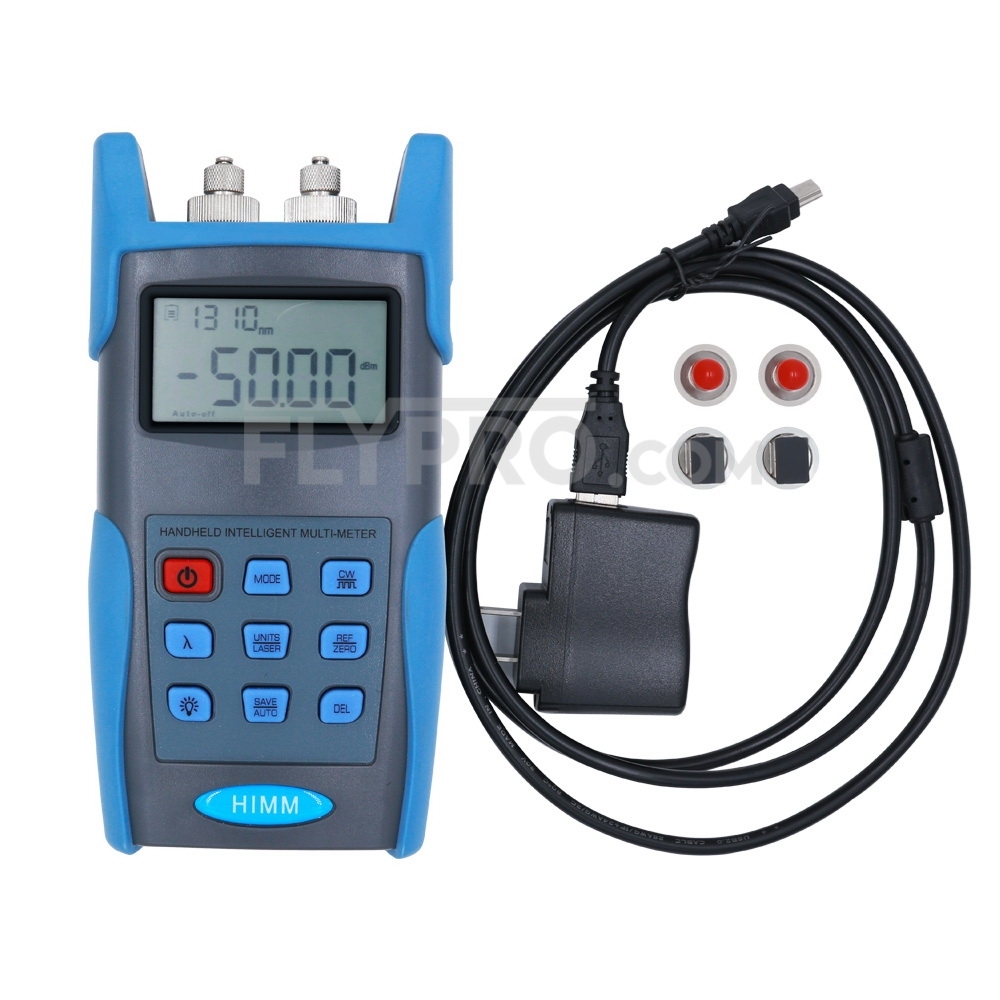 OPM-209C Power Meter + Laser Source Handheld Optical Multimeter with 2 ...